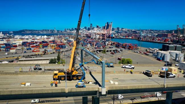 Ahead of the September 18 reopening, crews are finishing up major ...